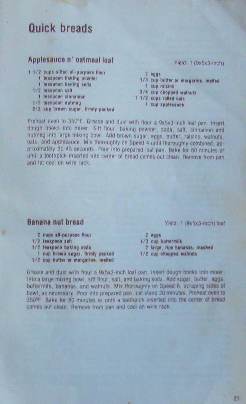 Old Sunbeam MixMaster Instructions And Recipes Booklet Old Sunbeam MixMaster Instructions And Recipes Booklet